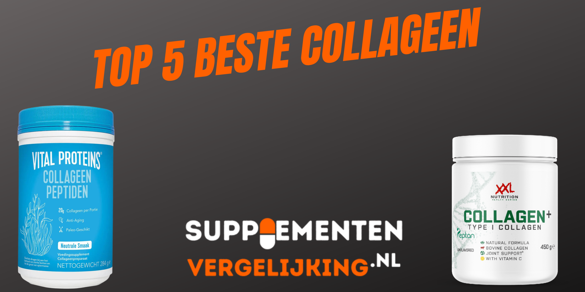 De 5 beste collageen supplementen van 2023🥇 [ᐈTest+Resultaat]
